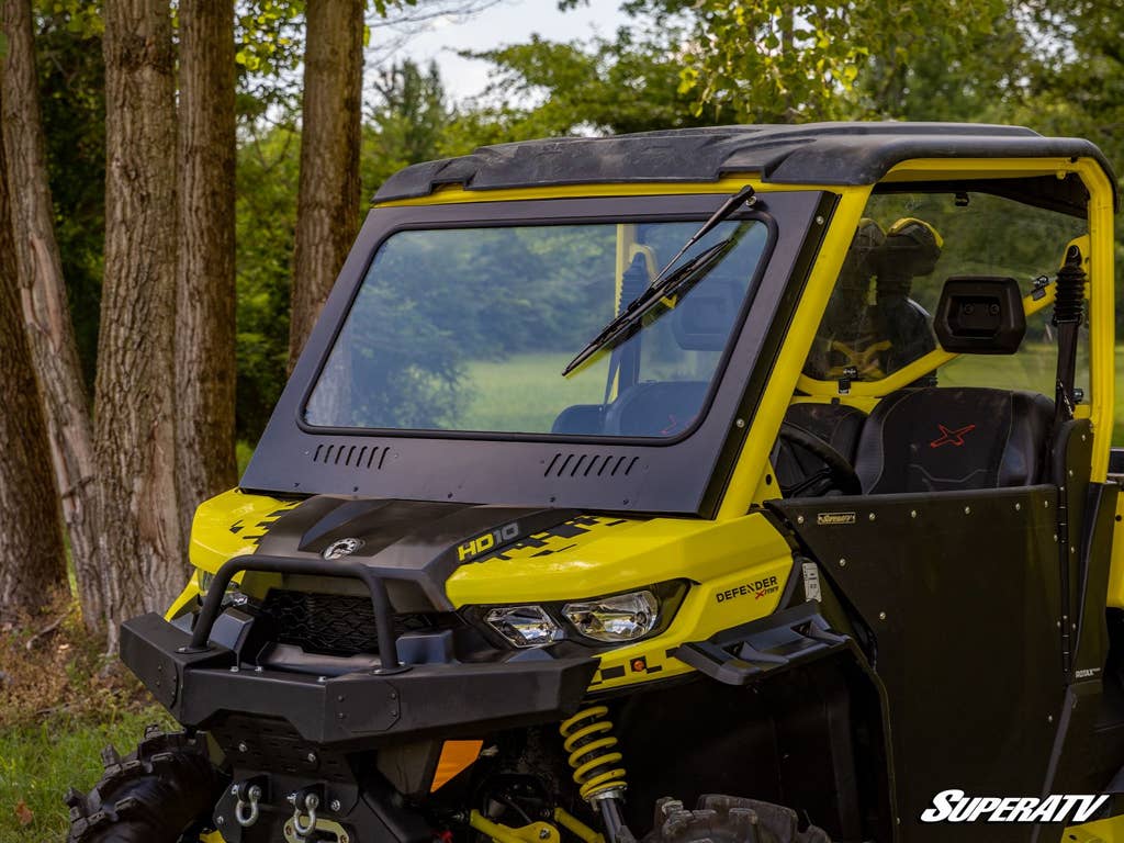 Super ATV Glass Windshield for Can-Am Defender