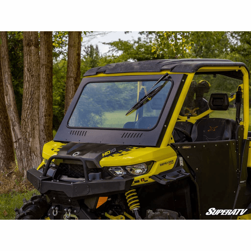 Super ATV Glass Windshield for Can-Am Defender