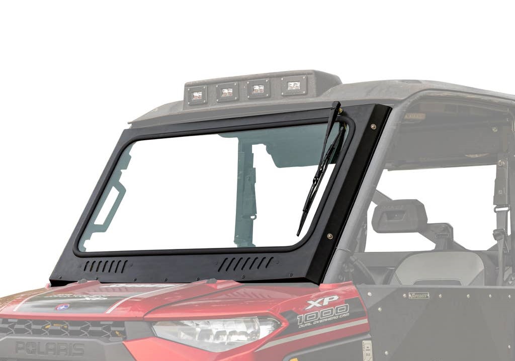 Super ATV DOT Glass Windshield for Polaris Ranger XP 570 / XP 900 / XP ...