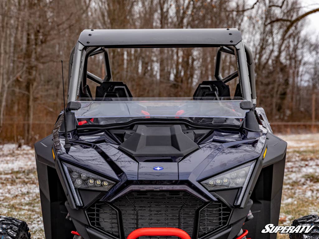 Super ATV Half Windshield for Polaris RZR Pro R 4 - Clear | Tinted