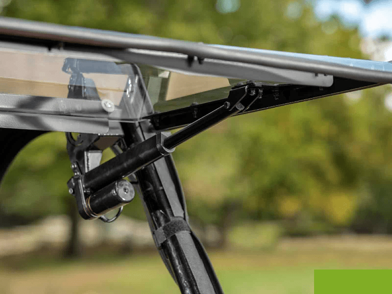 Super ATV | Honda Pioneer 1000 Maxdrive Power Flip Windshield