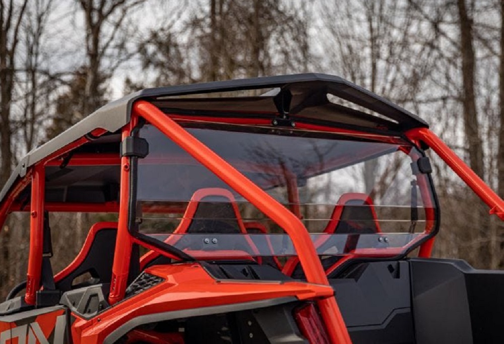 SuperATV Clear / Tinted Rear Windshield for Honda Talon 1000 / 1000 X-4