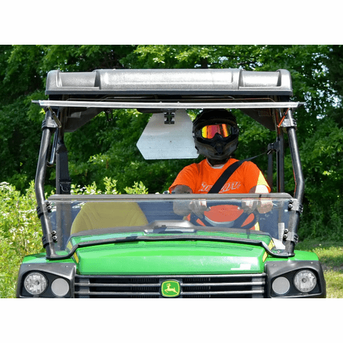 Super ATV John Deere Gator Scratch Resistant Flip Windshield