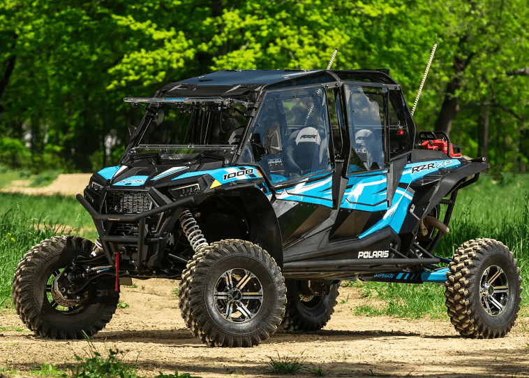 Super ATV | Polaris RZR 1000-4 | Turbo-4 Hard Cab Enclosure Upper Doors