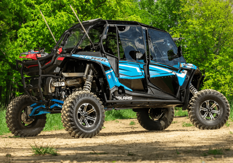 Super ATV | Polaris RZR 1000-4 | Turbo-4 Hard Cab Enclosure Upper Doors