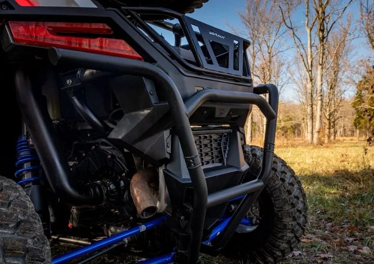 Super ATV Rear Bumper for Polaris RZR Turbo R / PRO XP