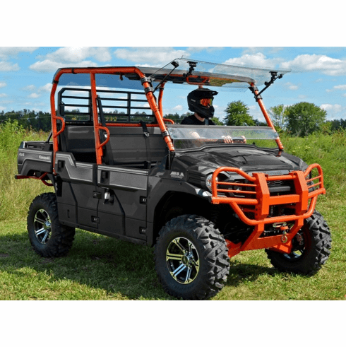 Super ATV | Kawasaki Mule Pro | Scratch Resistant Flip Windshield
