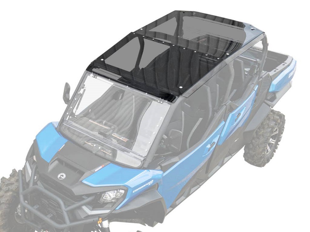 Super ATV Tinted Poly Roof for 2019+ Can-Am Maverick Sport MAX / 2021 ...