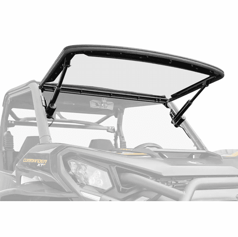 Super ATV | 2021+ Can-am Commander | Maxdrive Power Flip Windshield
