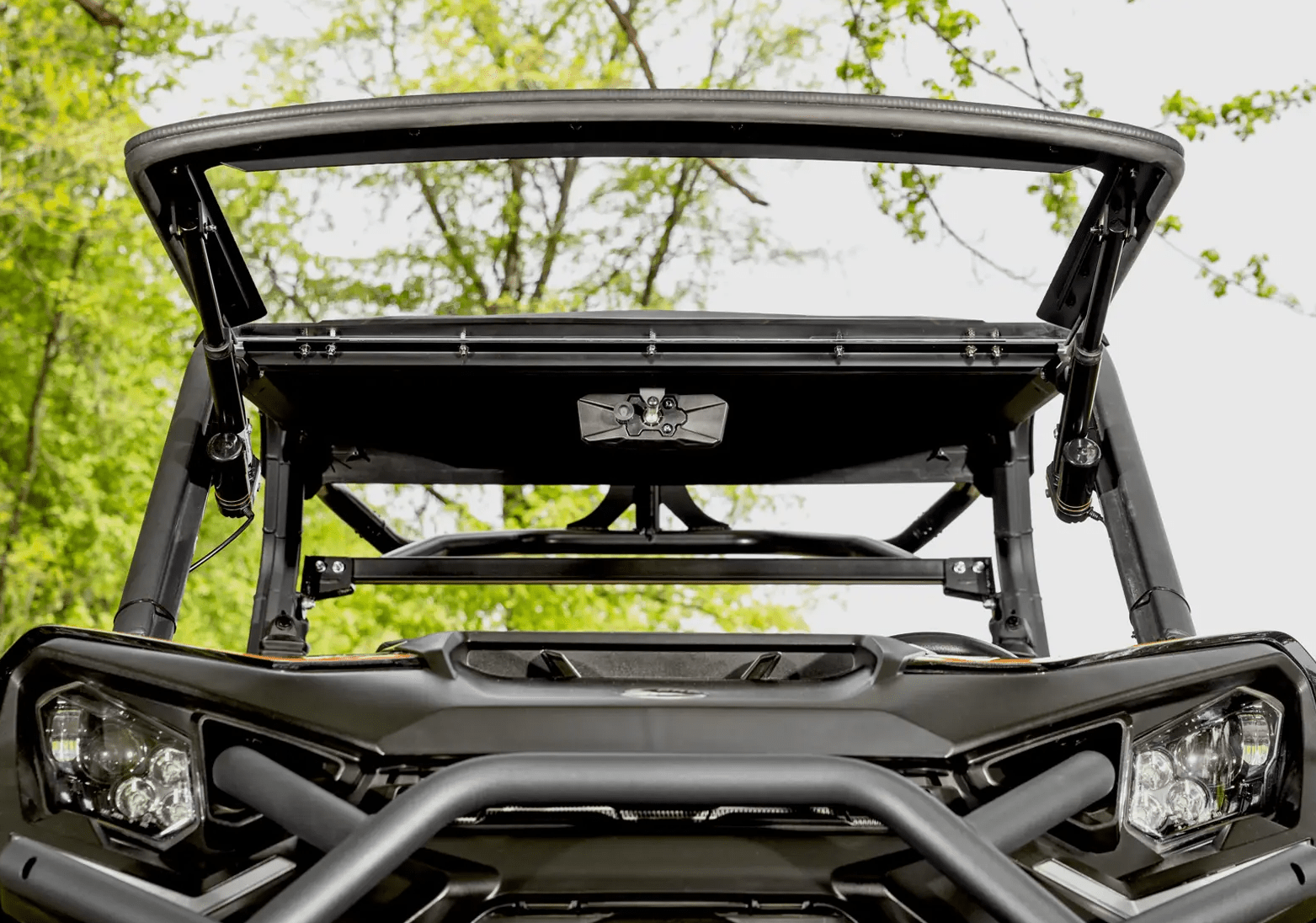 Super ATV | 2021+ Can-am Commander | Maxdrive Power Flip Windshield
