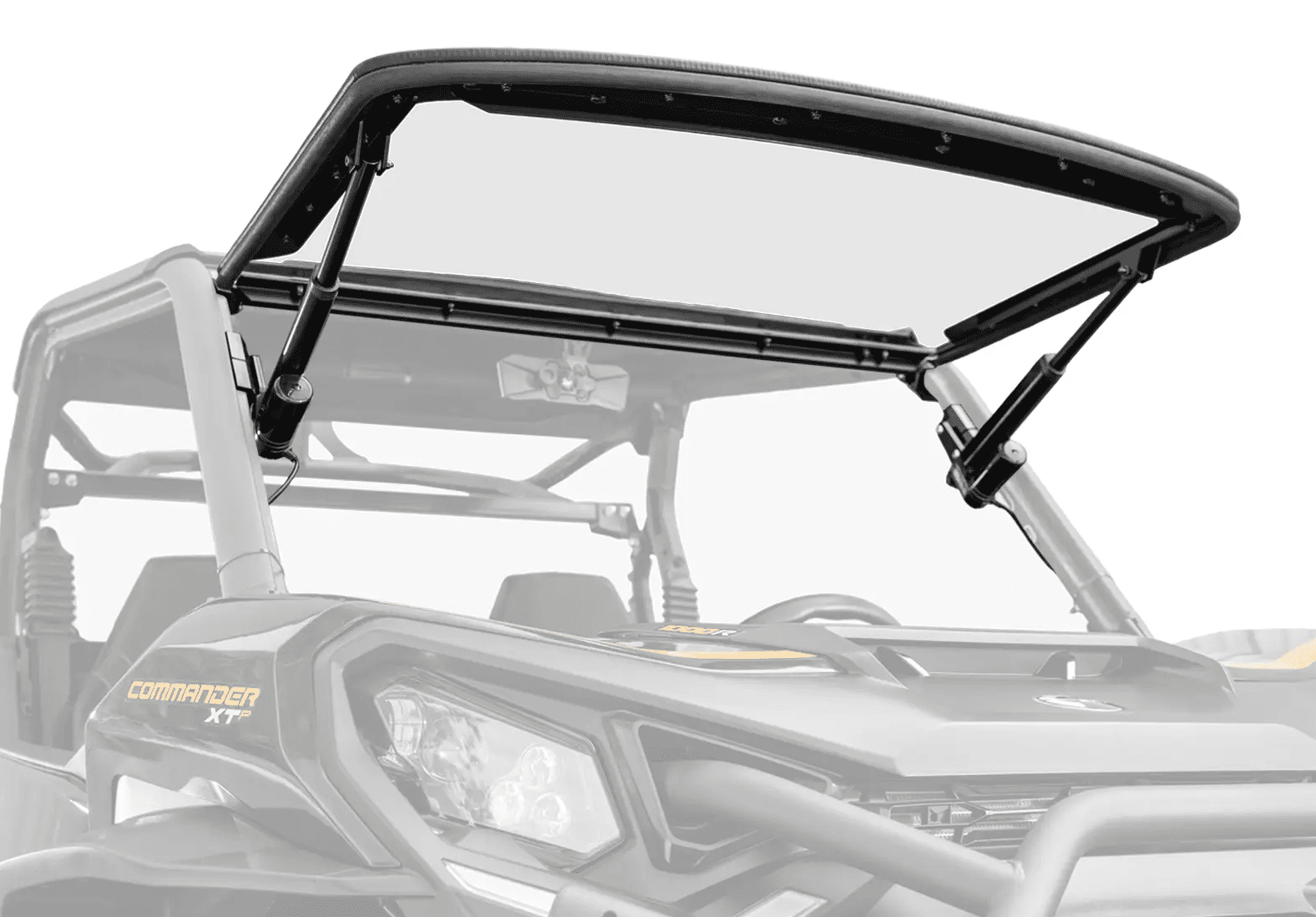 Superatv Can-am Maverick Trail Maxdrive Power Flip Windshield