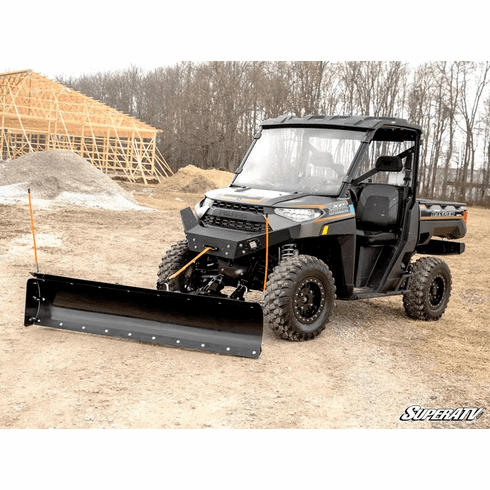 SuperATV Plow Pro Snow Plow for Polaris Ranger XP 1000