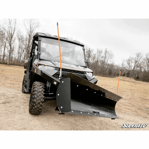 SuperATV Plow Pro Snow Plow for Polaris Ranger XP 1000