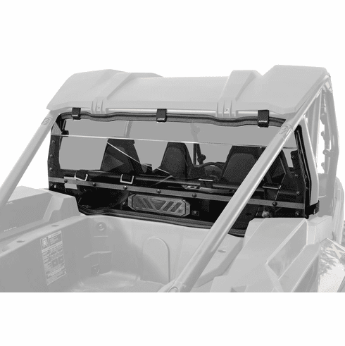 Superatv Polaris RZR XP Rear Vented Windshield