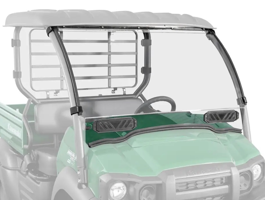 Super ATV | 2017+ Kawasaki Mule SX | Full Vented Windshield