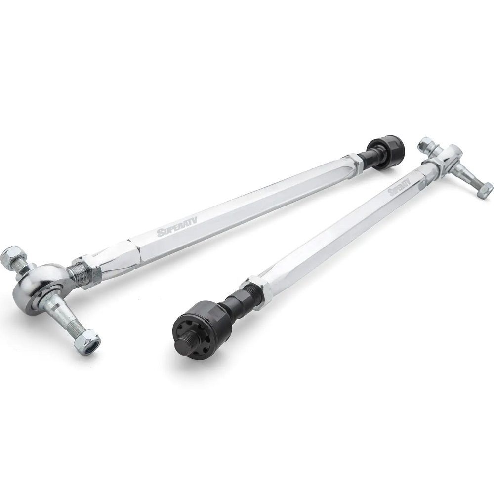 SuperATV RackBoss 2.0 Billet Aluminum Hex Tie Rod Kit for Polaris ...