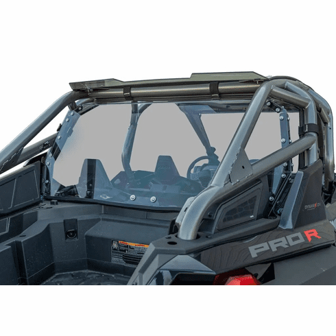 SuperATV Rear Poly Windshield for Polaris RZR Pro R / Pro R 4