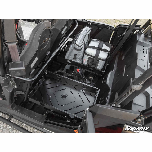 SuperATV Rear Seat Cargo Rack for Polaris RZR 4 900 | XP 4 1000 | XP 4 ...