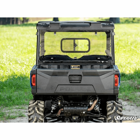 SuperATV Rear Windshield with Rear Sliding Window for 2015+ Polaris ...