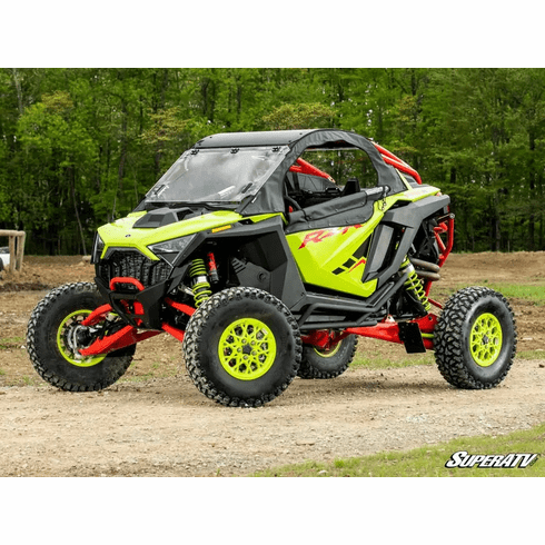 SuperATV Soft Cab Enclosure Upper Doors for Polaris RZR Pro R
