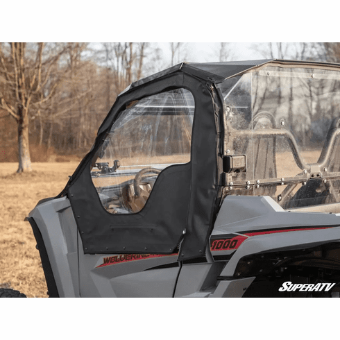 SuperATV Soft Cab Enclosure Upper Doors for Yamaha Wolverine RMAX 2 ...