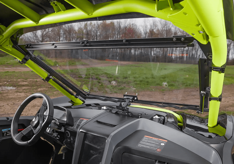 Super ATV | 2023+ Segway Villain | Scratch Resistant Flip Windshield