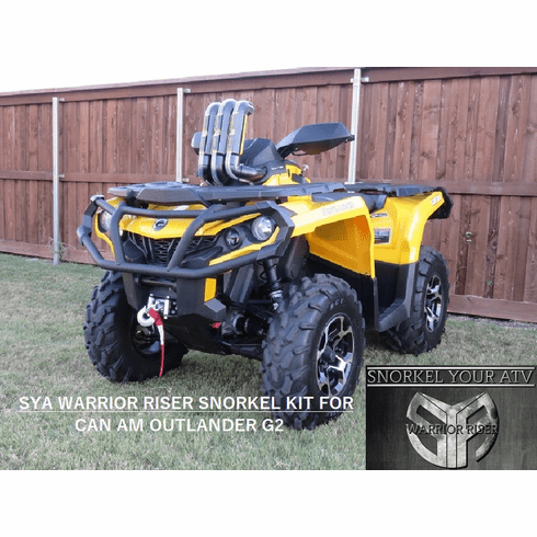 SYA 2012-2017 G2 Can Am Outlander Warrior Riser Snorkel Kit | Side By ...