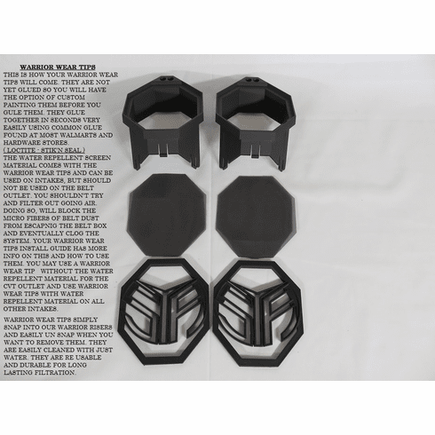 SYA 2012-2022 Gen 2 Can Am Outlander Warrior Riser Snorkel