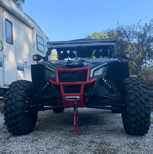 Thumper Fab | 2017+ Can-am Maverick X3 | Front Winch Bumper & Bulkhead