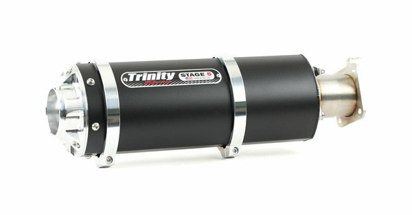Trinity Racing 2020 KRX1000 Slip On Exhaust (Black)