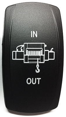 Winch In and Out - Dual Led Lighted Rocker Switch