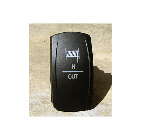 Winch In And Out - Momentary Led Lighted Rocker Switch