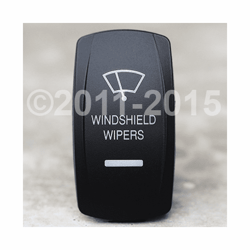 Windshield Wipers - Dual Led Lighted Rocker Switch