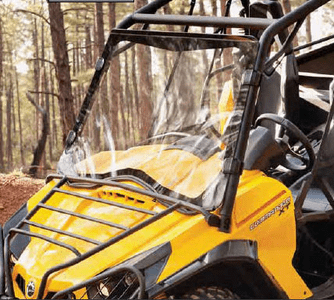 Can Am Commander Windshields - Half Windshield - Full Tilting Folding