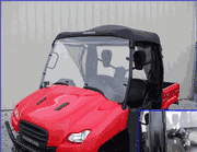 Honda Big Red | Windshields - Rear Window Panels