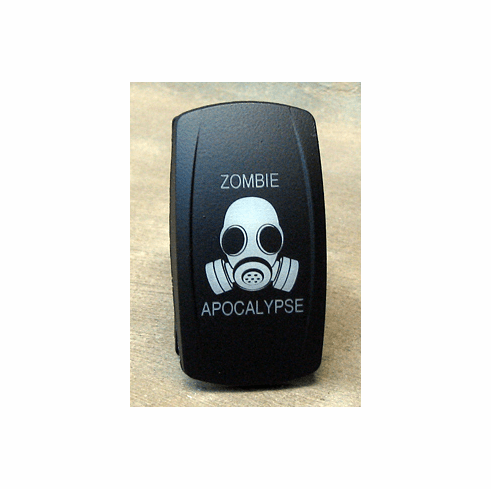 Zombie Apocalypse Lights - Dual Led Lighted Rocker Switch
