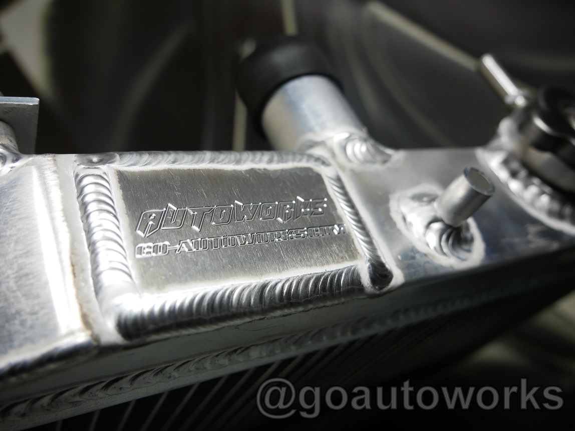 GO-AUTOWORKS Civic/Integra Aluminum Radiators B16 B18 B20 Civic Integra ...