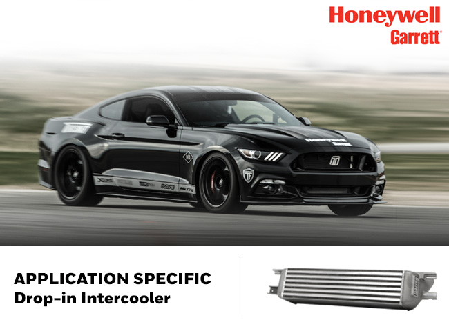 Garrett Intercooler (CARB Legal) for 2015 to 2018+ Mustang 2.3L ...