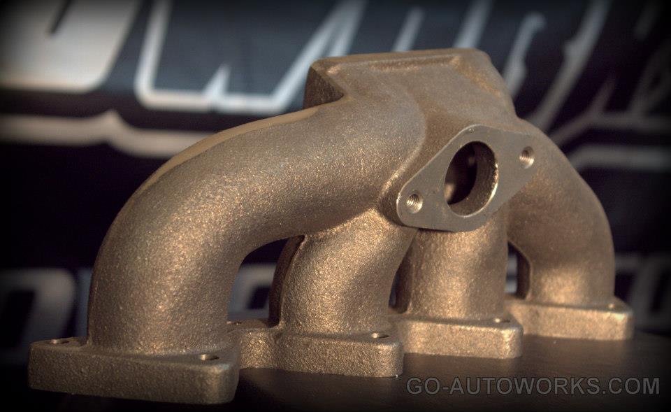 GO-AUTOWORKS Honda/Acura Cast Iron Turbo Manifolds B16 B18 D15 D16
