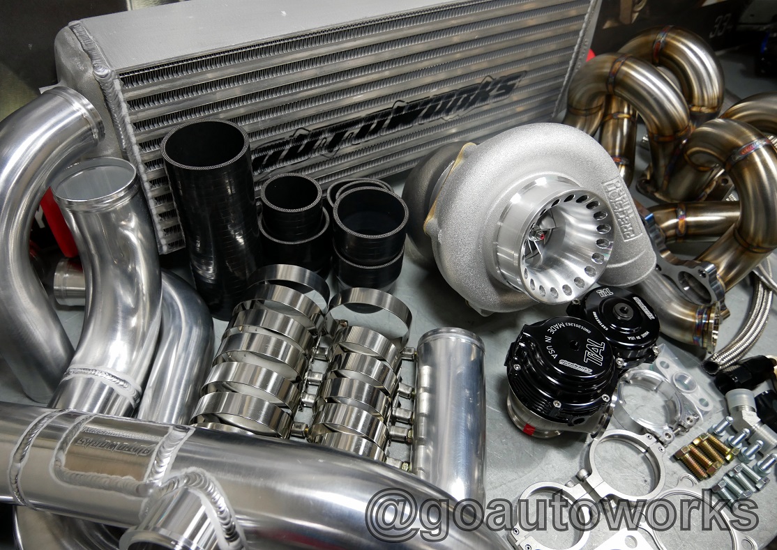 GO-AUTOWORKS A/C Pro Kit Civic Del Sol Integra D16 B16 B18 B20 LSVTEC