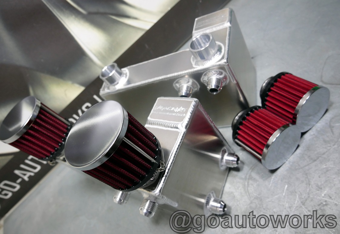 GO-AUTOWORKS Compact Battery PC680 GT Catch Can