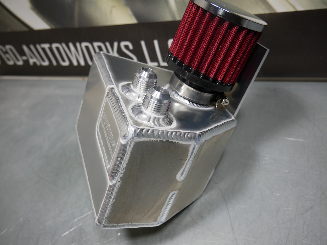 GO-AUTOWORKS Frame Mount Civic Catch Can EG 92-95 V2