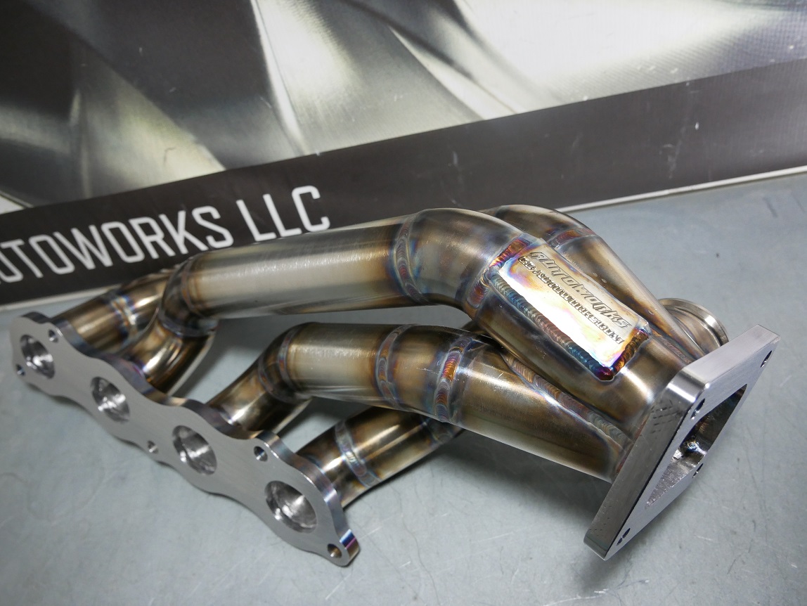 GO-AUTOWORKS K20 K24 turbo manifold sidewinder EP3 RSX EG EK EF Civic ...