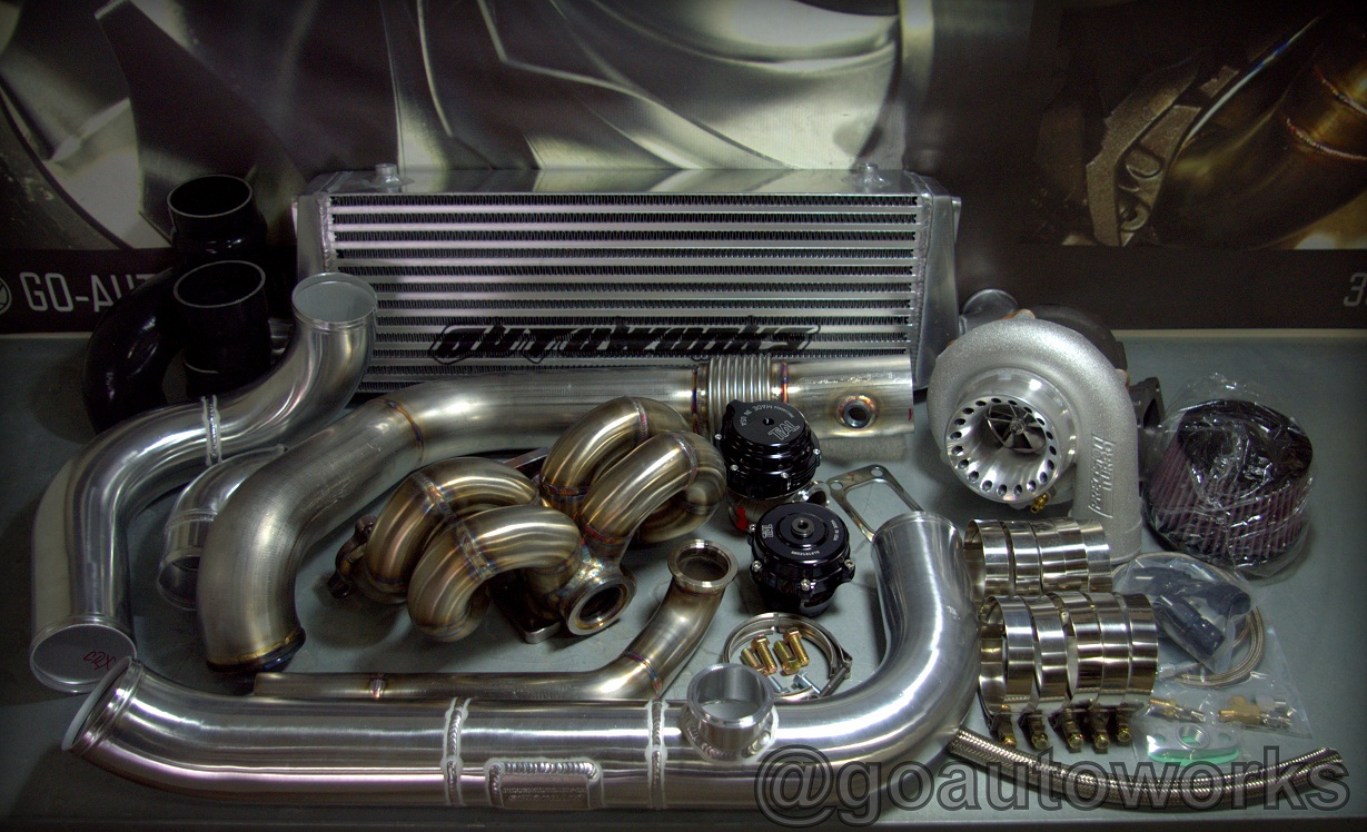 GO-AUTOWORKS Turbo Kits Honda Civic Acura Integra H22 H2B D16 B16 B18