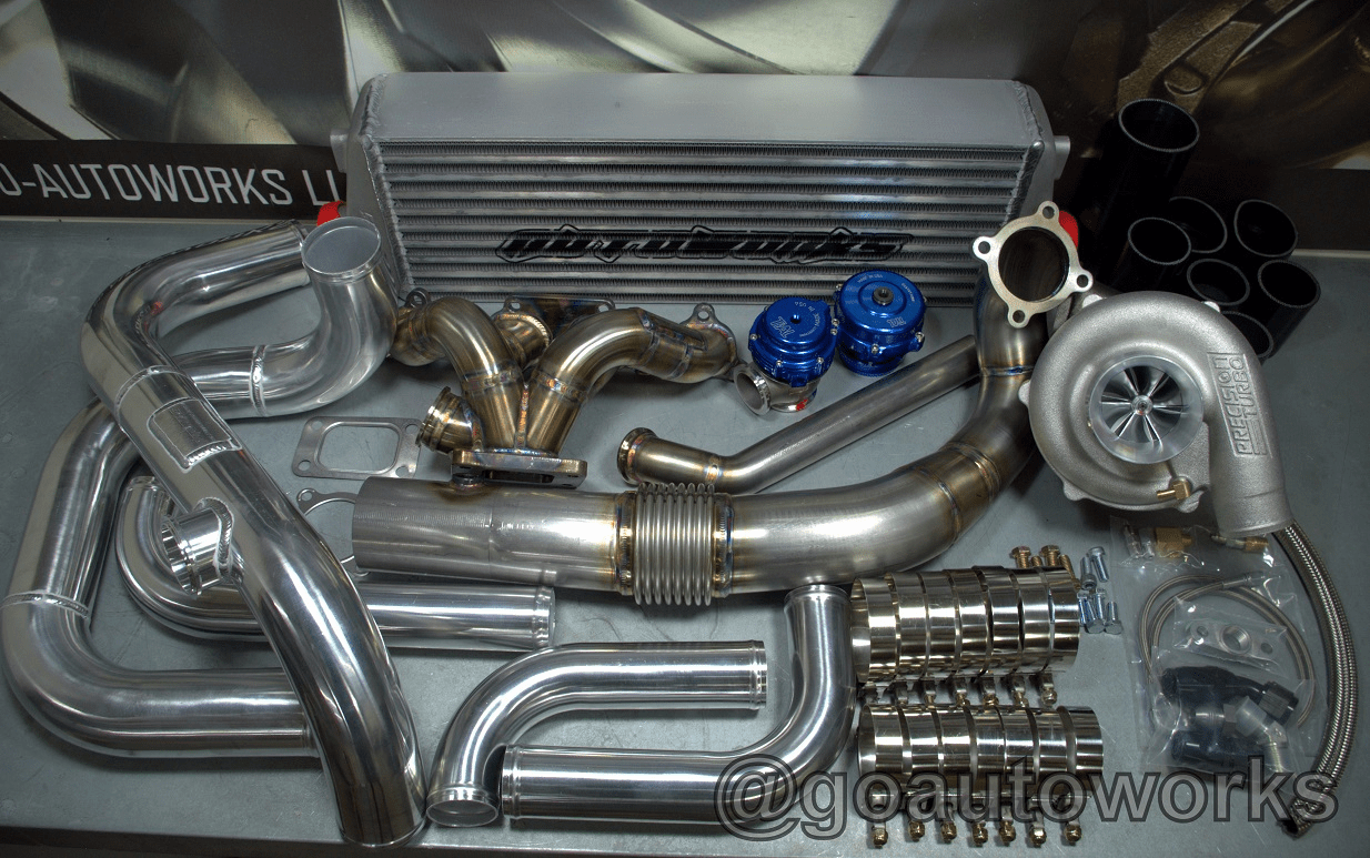 GO-AUTOWORKS Civic CRX Integra Complete Turbo Kits D16 B16 B18 H22