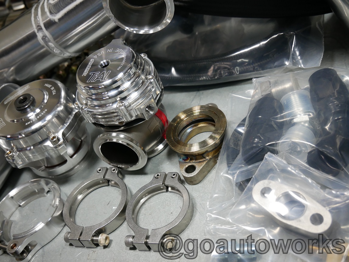 GO-AUTOWORKS StreetX Turbo Kit Ball Bearing D16 B16 B18 B20 Civic ...