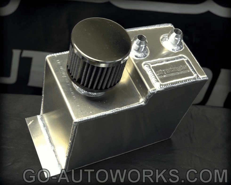 GO-AUTOWORKS Aluminum Catch Can Kit