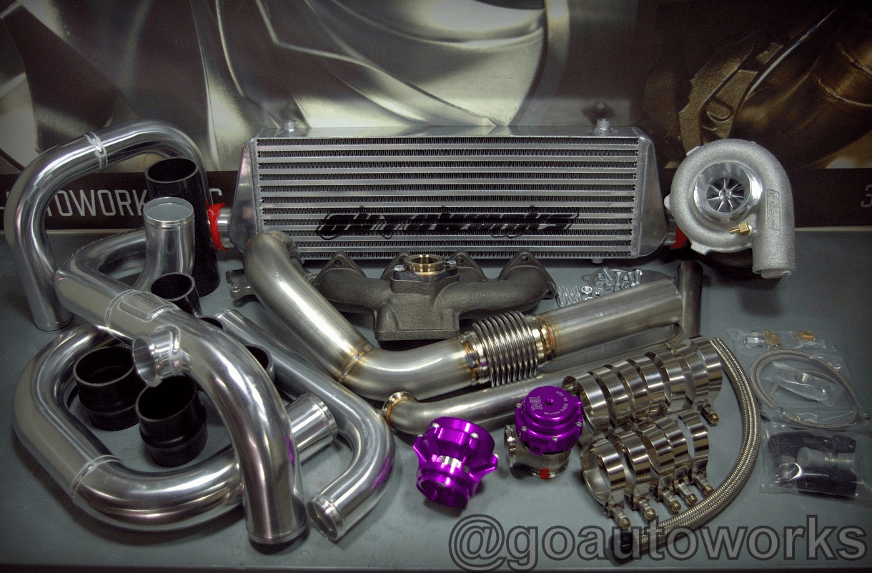 GO-AUTOWORKS Civic CRX Integra Complete Turbo Kits D16 B16 B18 H22