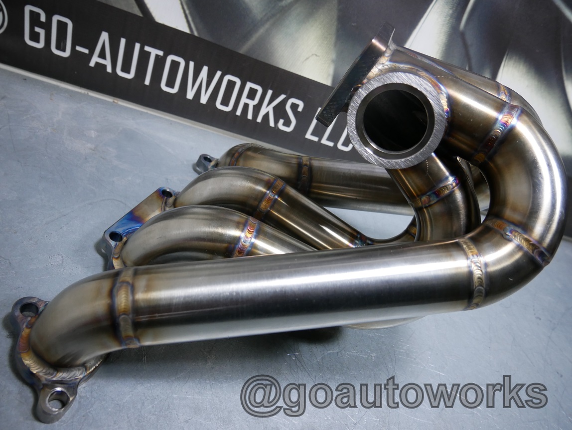 GO-AUTOWORKS Stainless Topmount Manifold D16 D15 B16 B18 H22