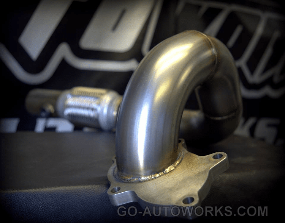 GO-AUTOWORKS Custom Turbo Downpipes Honda Acura D16 B16 B18 H22 K20 K24